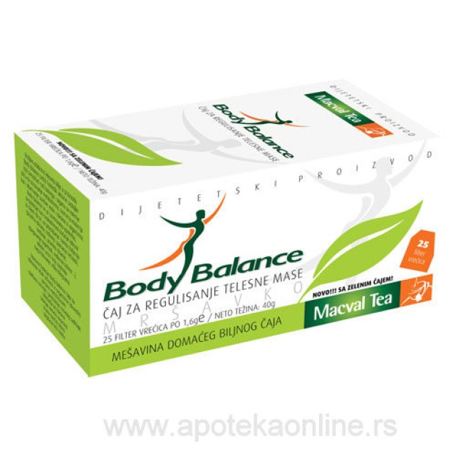 BODY BALANCE ZELENI FILTER ČAJ