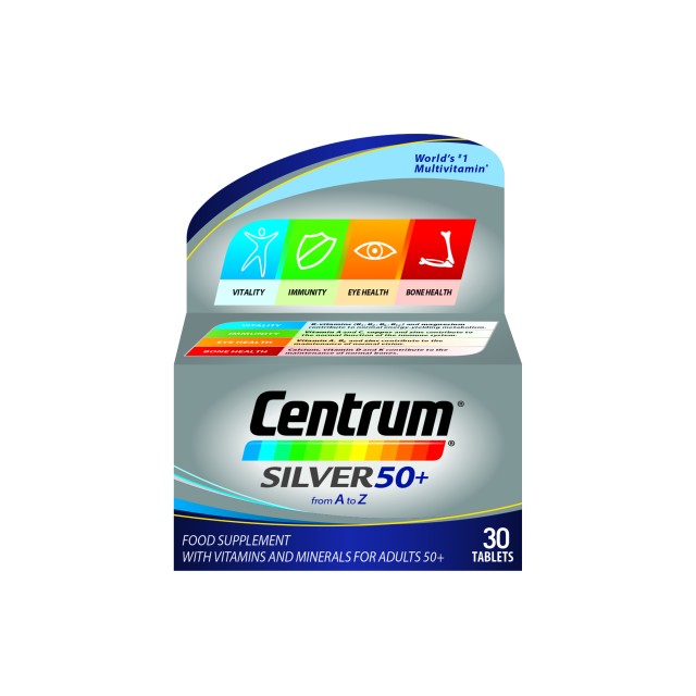 CENTRUM SILVER 50+ 30 TABLETA