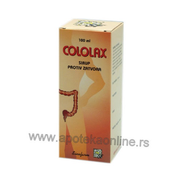 COLOLAX SIRUP PROTIV ZATVORA