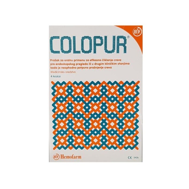 COLOPUR PRAŠAK 60G 4 KESICE