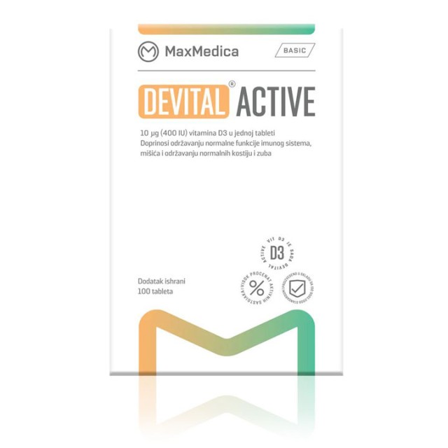 DEVITAL ACTIVE - Preparat za očuvanje zdravlja kostiju i zuba