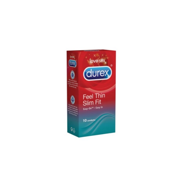 DUREX FEEL THIN SLIM FIT 10 KOMADA