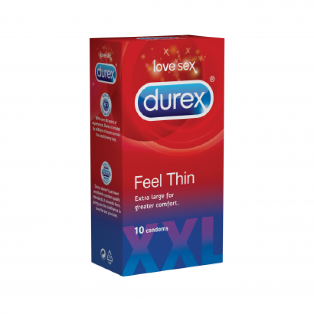 DUREX FEEL ULTRA THIN XXL 10 KOMADA