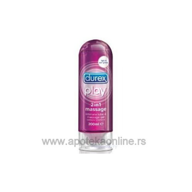 DUREX PLAY 2U1 MASSAGE GEL 200ML