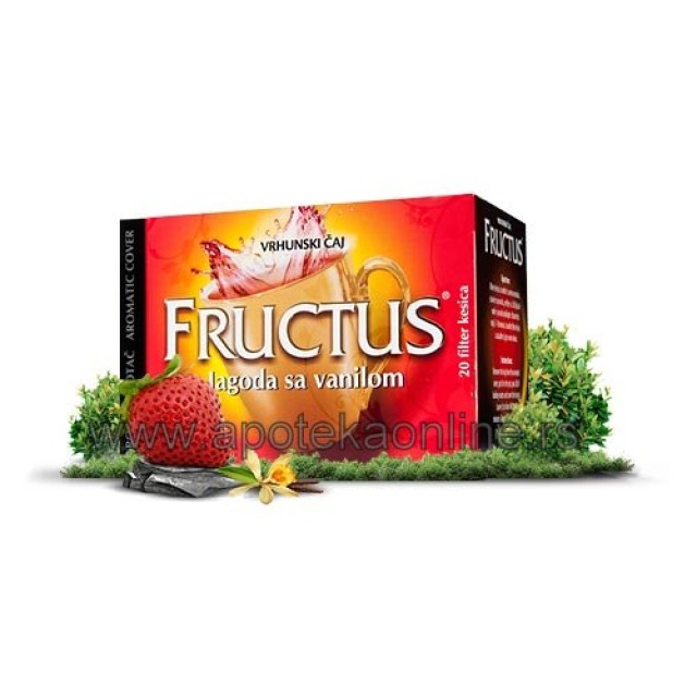 FRUCTUS JAGODA SA VANILOM