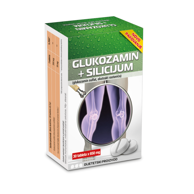 GLUKOZAMIN + SILICIJUM TABLETE