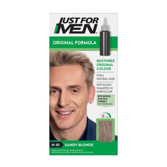 GRECIAN JUST FOR MEN COLOR ŠAMPON ZA KOSU SVETLO PLAVI