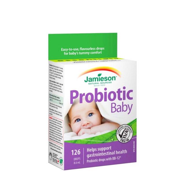 JAMIESON PROBIOTIC BABY KAPI - Preparat za bebe sprečava nastanak dijareje