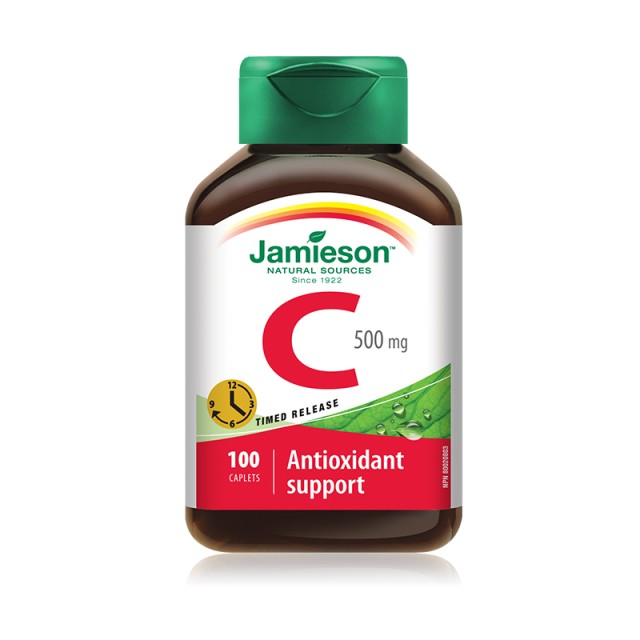 JAMIESON VITAMIN C TIMED RELEASE 500MG - Preparat za odbranu organizma od prehlade