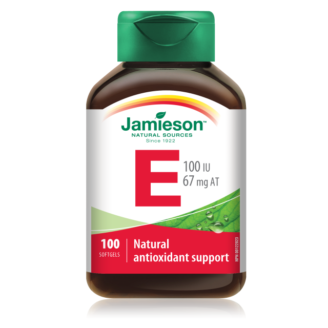 JAMIESON VITAMIN E 100IU - Preparat za lepu i zdravu kožu