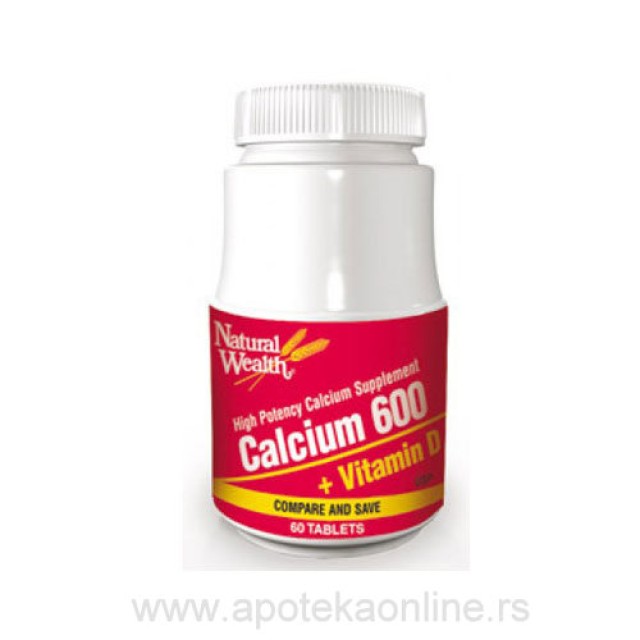 KALCIJUM 600 PLUS VITAMIN D