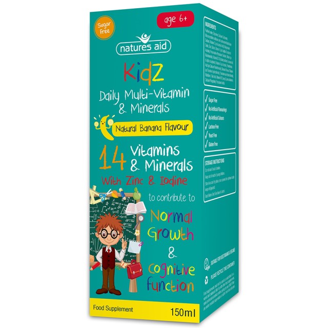 KIDZ MULTI-VITAMIN & MINERALS