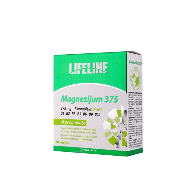 LIFE LINE MAGNEZIJUM 375