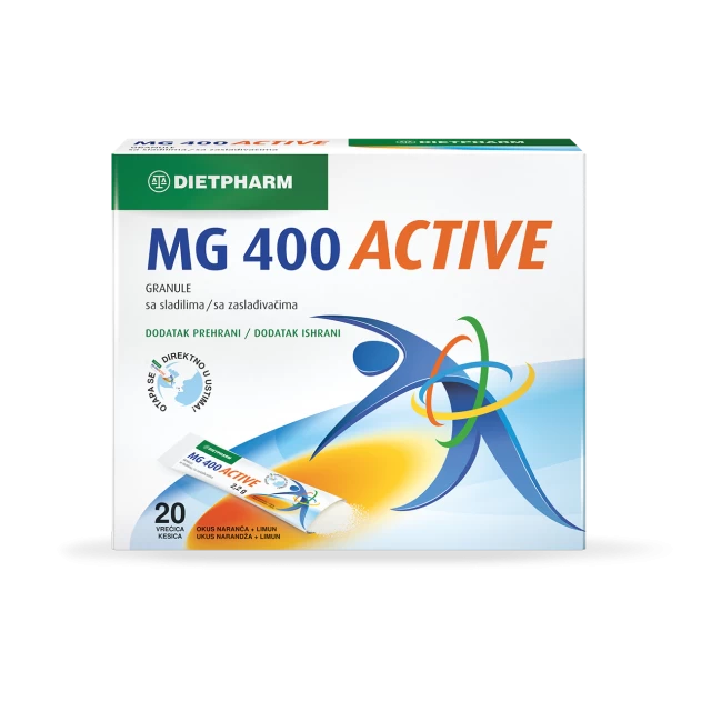 MAGNEZIJUM DIREKT MG 400 ACTIVE