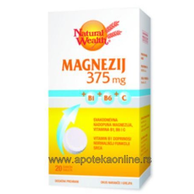 MAGNEZIJUM ŠUMEĆI 375mg