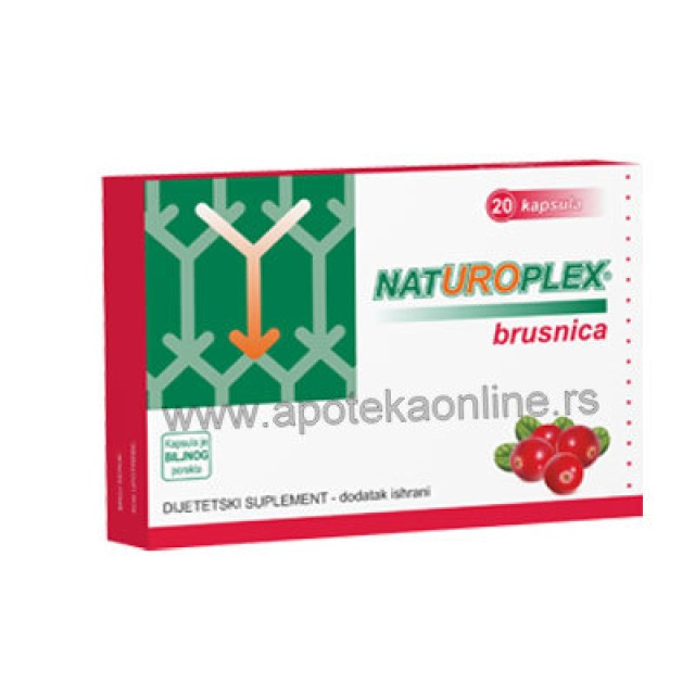 NATUROPLEX BRUSNICA KAPSULE