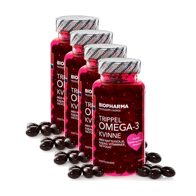 NORVEŠKA OMEGA 3 CRVENE KAPSULE za zene x 4