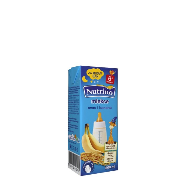 NUTRINO MLEKCE OVAS I BANANA 200ML