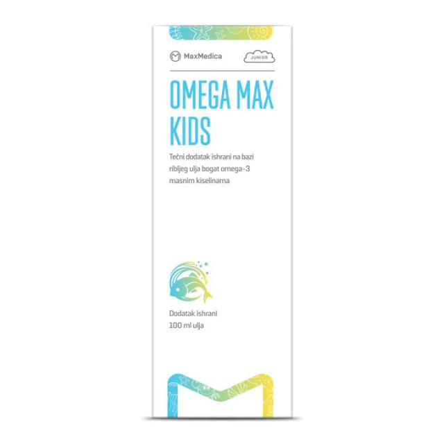 OMEGA MAX KIDS - Preparat za pravilan mentalni i fizički razvoj