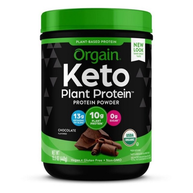 ORGAIN KETO PLANT PROTEIN - ČOKOLADA 440G - Preparat za najzdravije mršavljenje