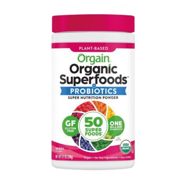 ORGAIN ORGANIC SUPERFOODS BERRY 280G - Preparat za zdravu ishranu i detox organizma