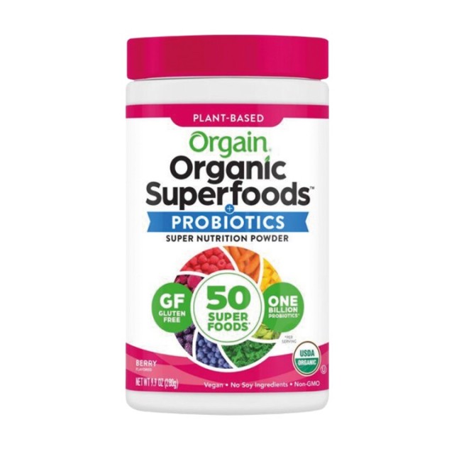 ORGAIN ORGANIC SUPERFOODS BERRY 280G - Preparat za zdravu ishranu i detox organizma