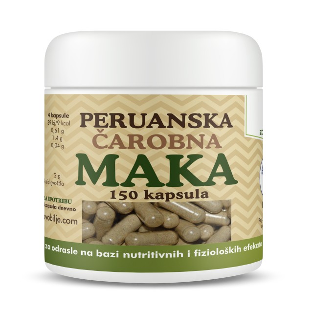 PERUANSKA ČAROBNA MAKA 150 KAPSULA