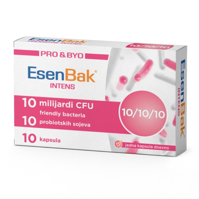 PROBIOTIK ESENBAK INTENSE 10/10/10