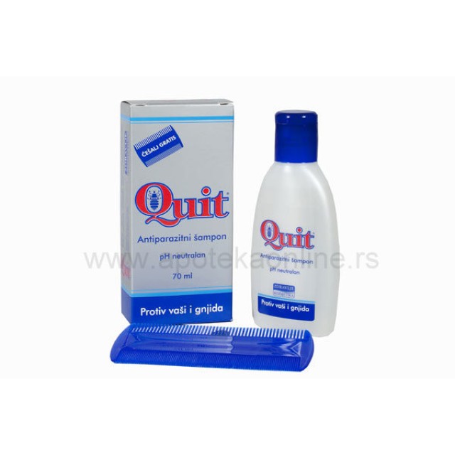 QUIT ŠAMPON 70ml I 120ml