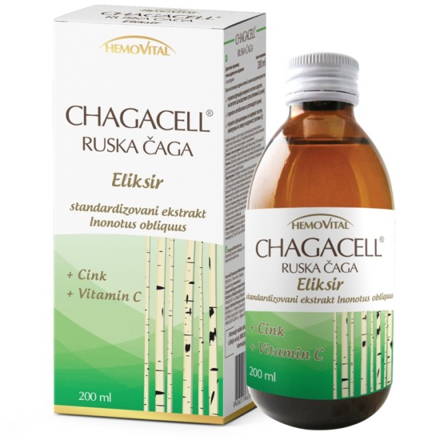 RUSKA ČAGA CHAGACELL ELIKSIR SA ZN 200ML