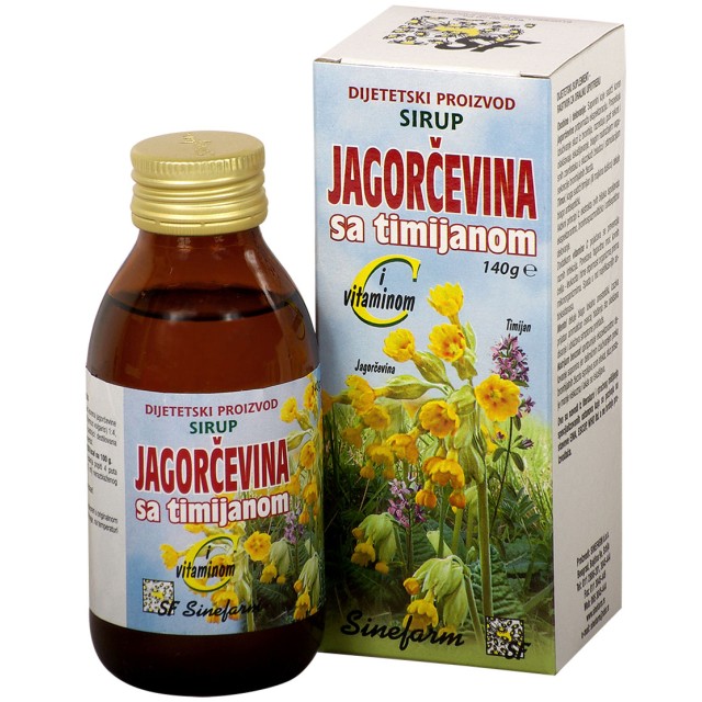 SINEFARM SIRUP JAGORČEVINA SA TIMIJANOM