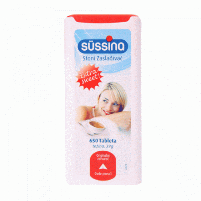 SUSSINA ZASLAĐIVAČ 650 TABLETA