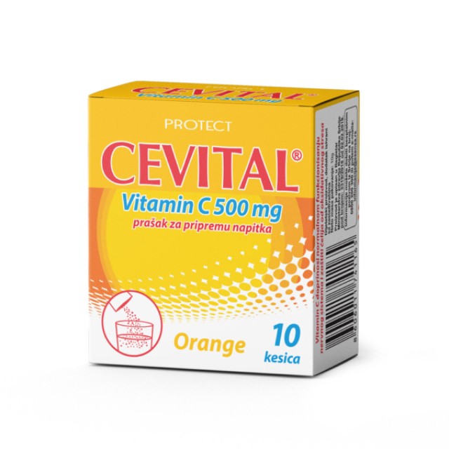 VITAMIN C 500mg PRAŠAK CEVITAL