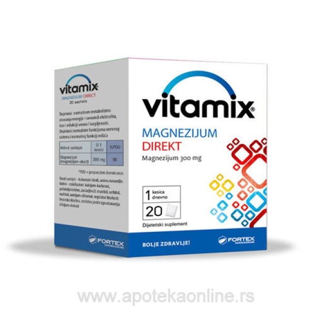 VITAMIX MAGNEZIJUM DIREKT KESICE 300mg