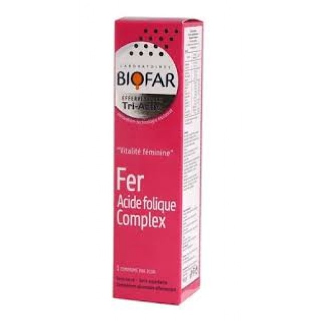 BIOFAR FER ACIDE FOLIQUE COMPLEX