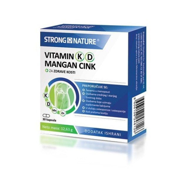 STRONG NATURE VITAMIN K D MANGAN CINK