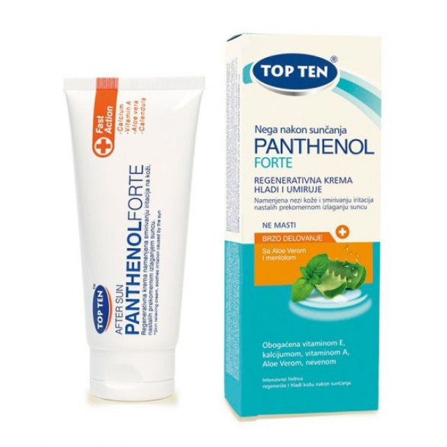 TOP TEN PANTHENOL FORTE KREMA POSLE SUNČANJA 100ml