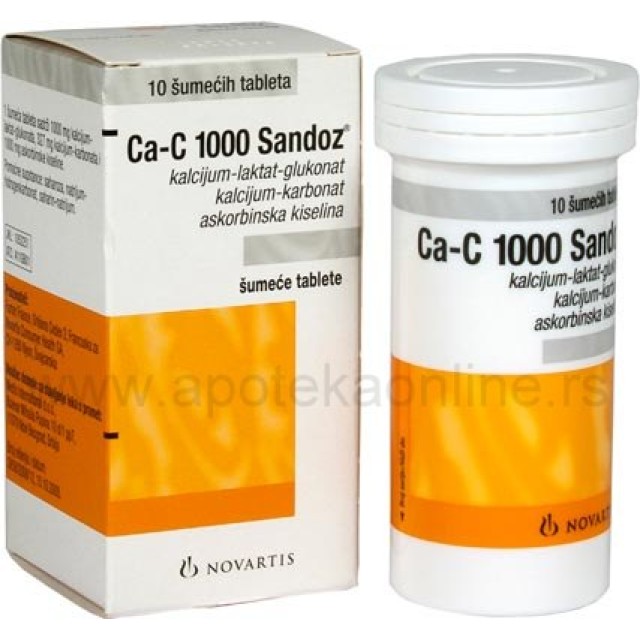 CA C SANDOZ 1000