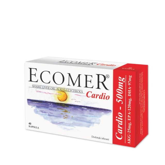 ECOMER CARDIO 40 KAPSULA