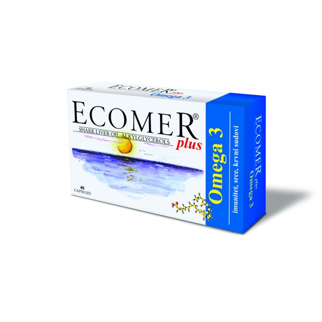 ECOMER PLUS OMEGA 3 60 KAPSULA