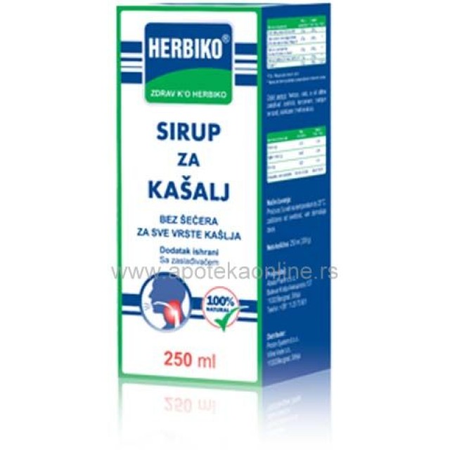 HERBIKO SIRUP ZA KAŠALJ