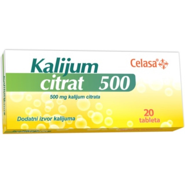 KALIJUM CITRAT 500