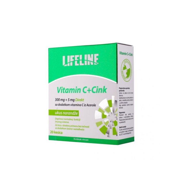 LIFE LINE VITAMIN C + CINK