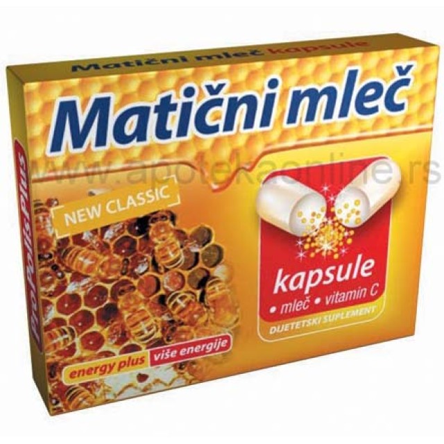 MATIČNI MLEČ KAPSULE