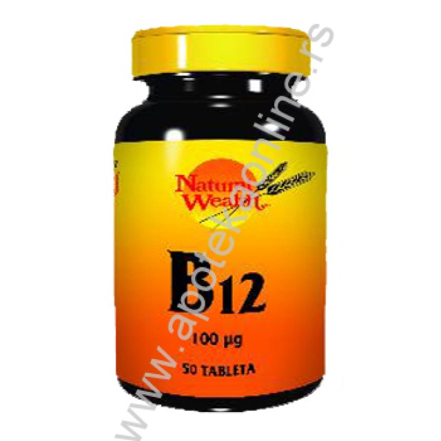 NATURAL WEALTH VITAMIN B12 TABLETE