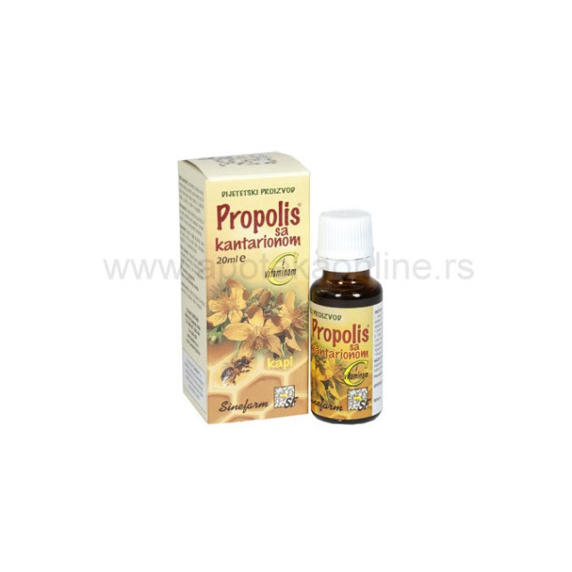 PROPOLIS KAPI SA KANTARIONOM I VITAMINOM C