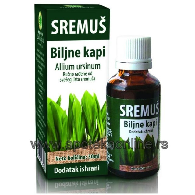 SREMUŠ BILJNE KAPI 30ML