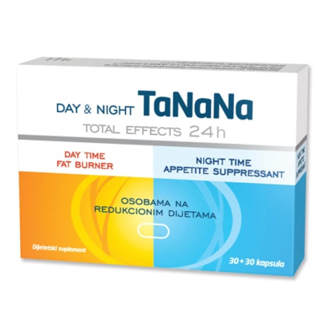 TANANA DAY & NIGHT TOTAL EFFECTS 24H KAPSULE