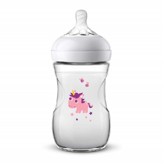 AVENT FLAŠICA NATURAL UNICORN DESIGN 260ML