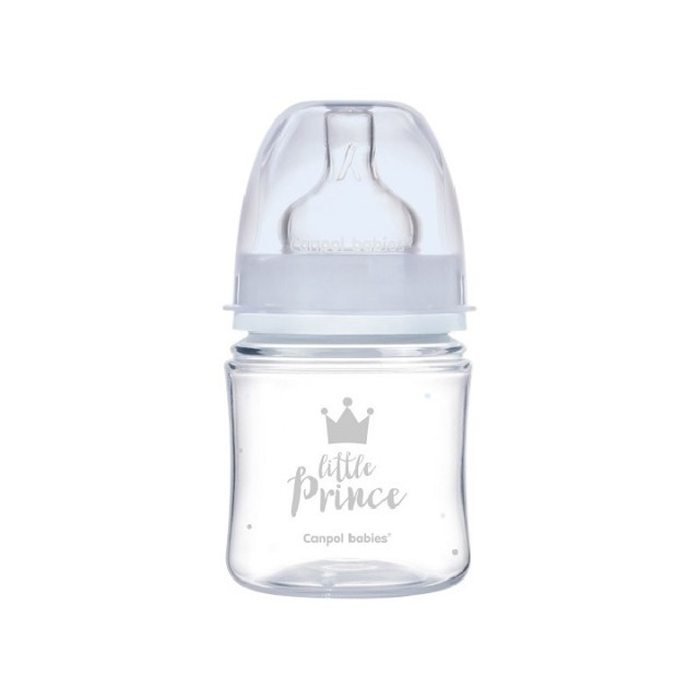 CANPOL BABY FLAŠICA ŠIROKI VRAT - ROYAL BABY BLUE 120ML